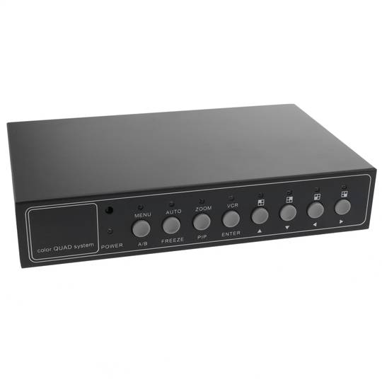 CCTV Quad System for 8-channel video and 4 audio channels - Cablematic