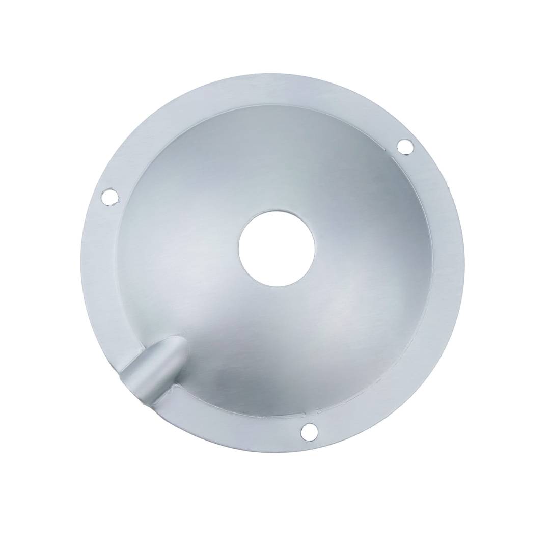 Support for CCTV Camera 150mm aluminum silver - Cablematic