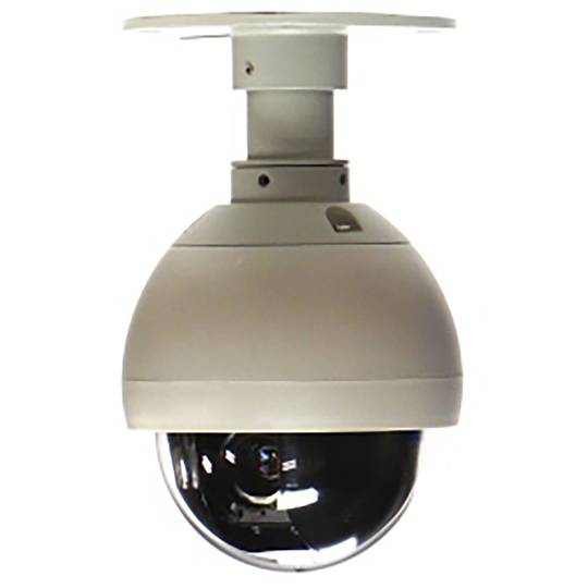 CCD dome camera with PTZ control (Hitachi 10X Zoom 540TVL Interior ...