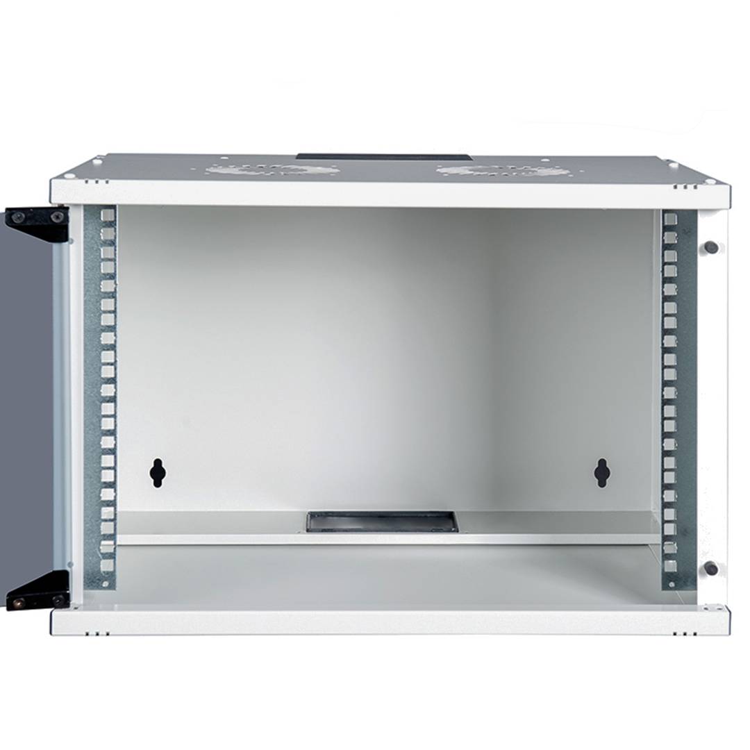 Wall-mounted Rack cabinet 19" 12U white 540x400x592mm wall-mounted ...