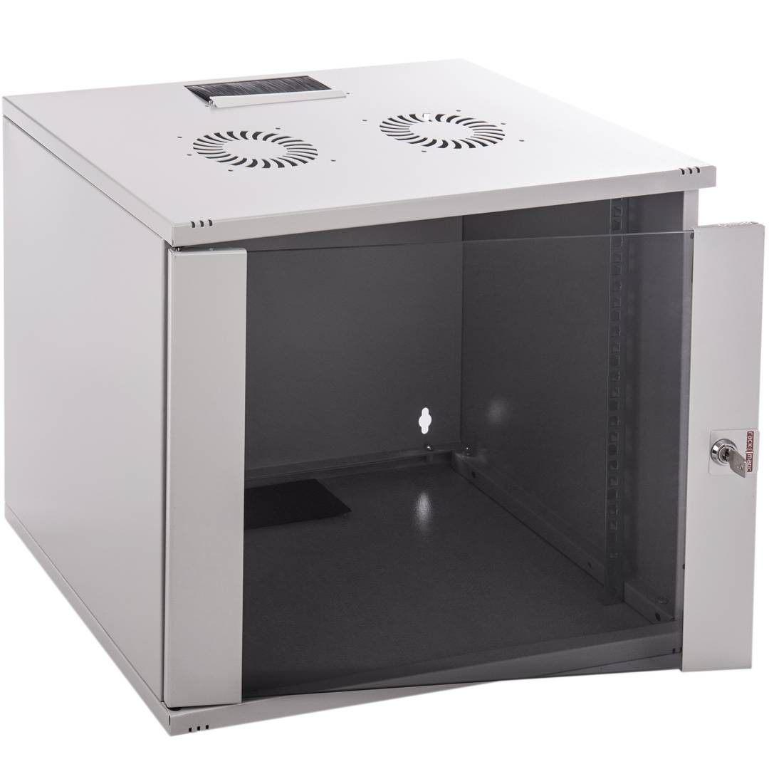 Rack19 mural 09U F500 RackMatic SOHORack DIY blanc - Cablematic