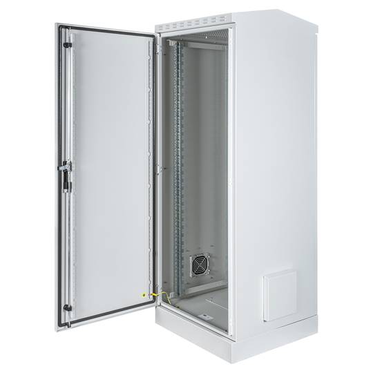 Outdoor security rack cabinet 32U IP55 600 x 600 x 1680 - Cablematic