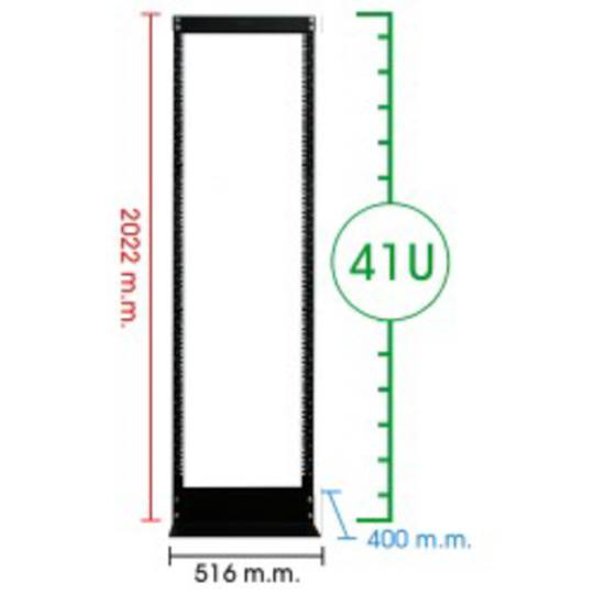 Armadio rack 41U 19 OpenRack RackMatic - Cablematic