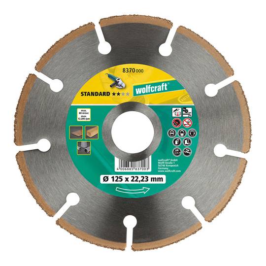 Wolfcraft 8369000 115mm CT cutting disc - Cablematic