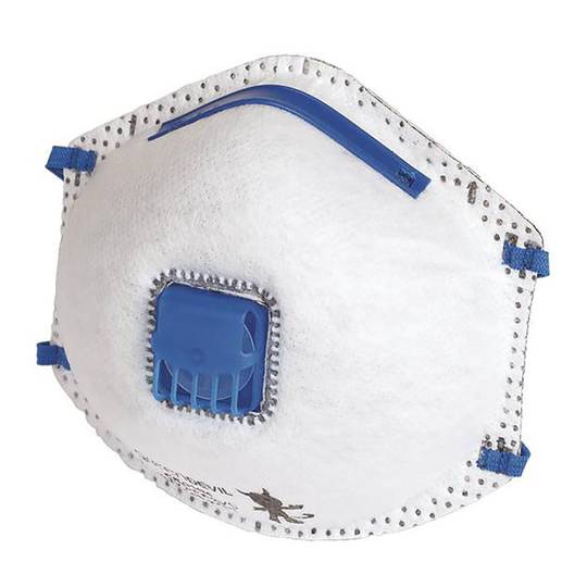 Pacote de 3 unidades de máscara de poeira FFP2 V NR D Wolfcraft 4840000 ...