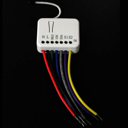 Wireless Receiver Module Z-Wave 1500W 230VAC relay 2-TZ06 - Cablematic