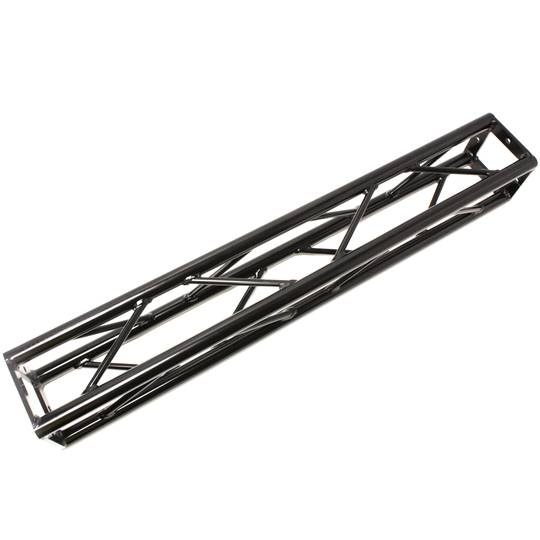 Truss carré de 150mm de section droite en aluminium noir de 1m - Cablematic